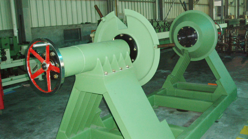 Double Decoiler, Double Side Manual Decoiler