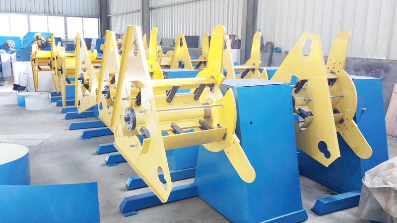 Single Side Manual Decoiler For Sale, Uncoiler Machine Manual For Roll ...
